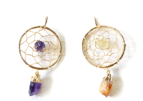DANGLE POINT DREAM CATCHER PENDANT - Nativa Gems - Wholesale | Mineral ...