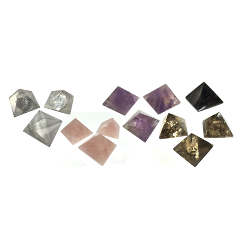 POLISHED QUARTZ SHAPES - PYRAMIDS - Nativa Gems - Wholesale | Mineral ...